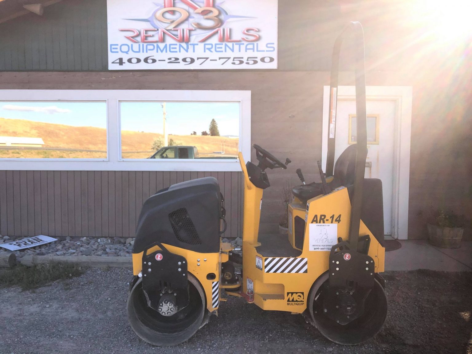 MQ Ride On Compact Roller - North 93 Rentals