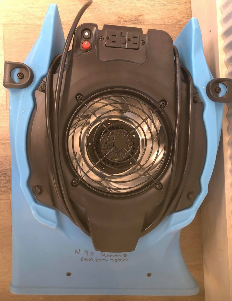 Dri‑Eaz Velo Low‑Profile Air Mover - North 93 Rentals