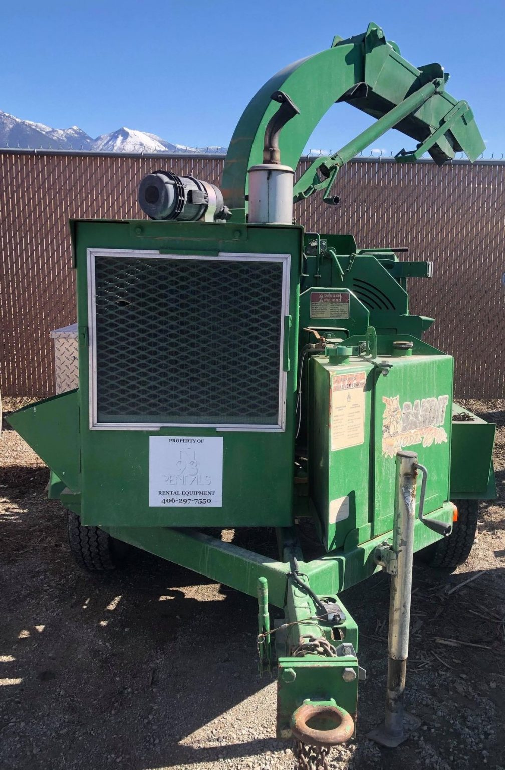 Bandit 65XP Wood Chipper - North 93 Rentals