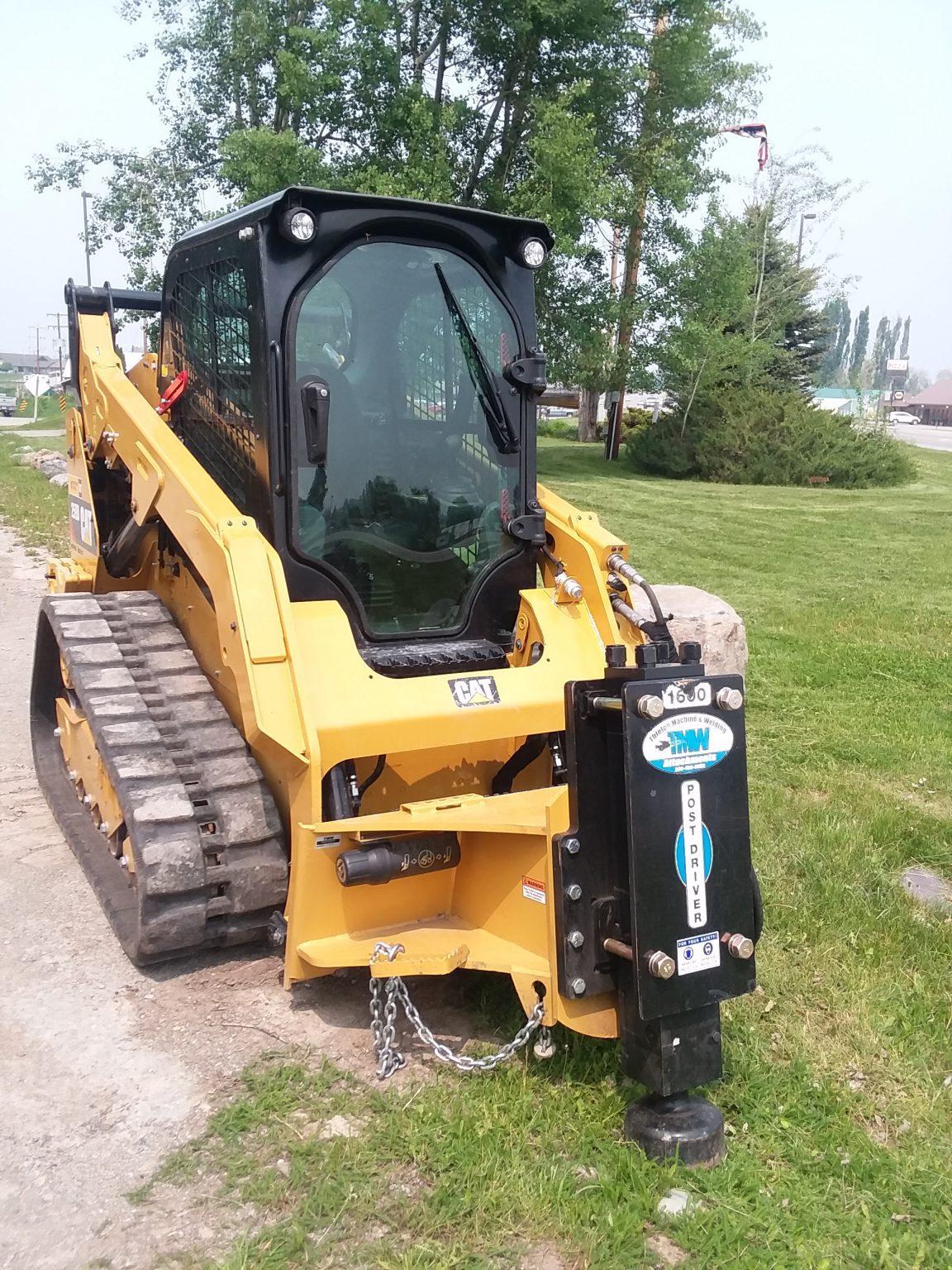 Skid Steer Post Pounder - North 93 Rentals