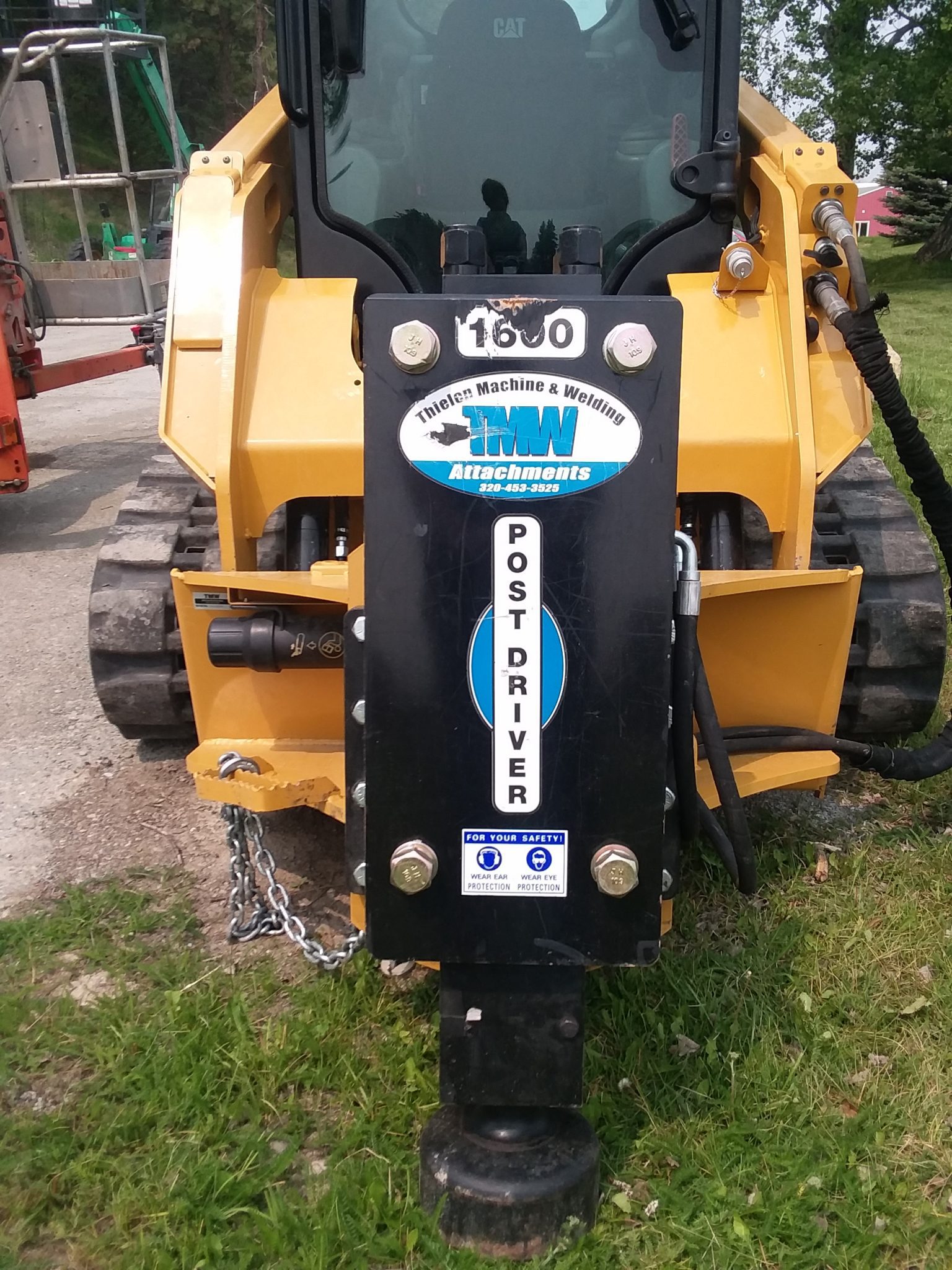 Skid Steer Post Pounder - North 93 Rentals