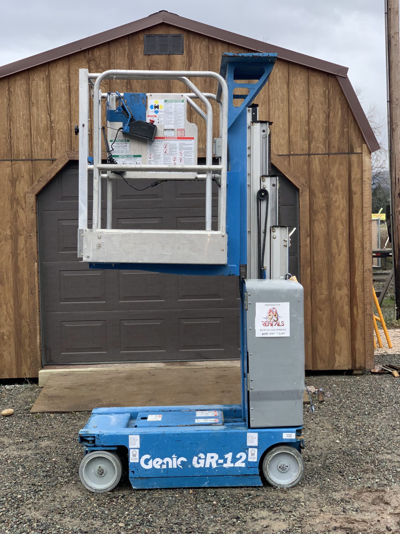 26’ Genie GS2668 4x4 All Terrain Scissor Lift - North 93 Rentals