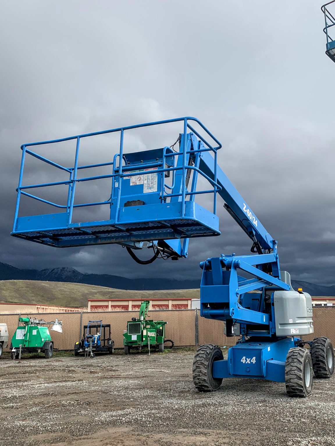 50’ Genie TZ50 Electric Towable Boom Lift - North 93 Rentals